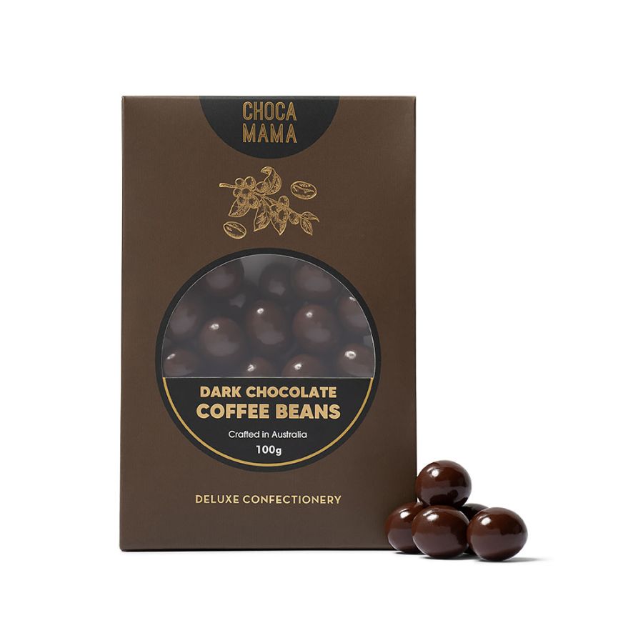 Chocamama Dark Coffee Beans 100g