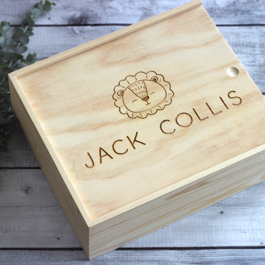Baby Keepsake Box - Lion