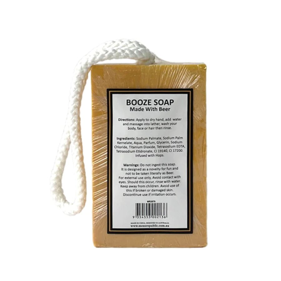 Men's Republic Grooming Booze Soap on a Rope - Beer