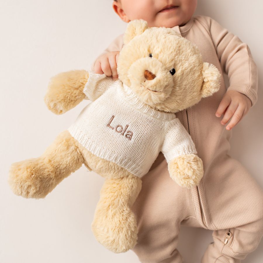 Personalised Cuddle Bear – Soft & Snuggly Teddy Bear | Fauve + Co ...